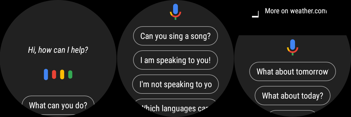 New Assistant features are rolling out on Wear OS