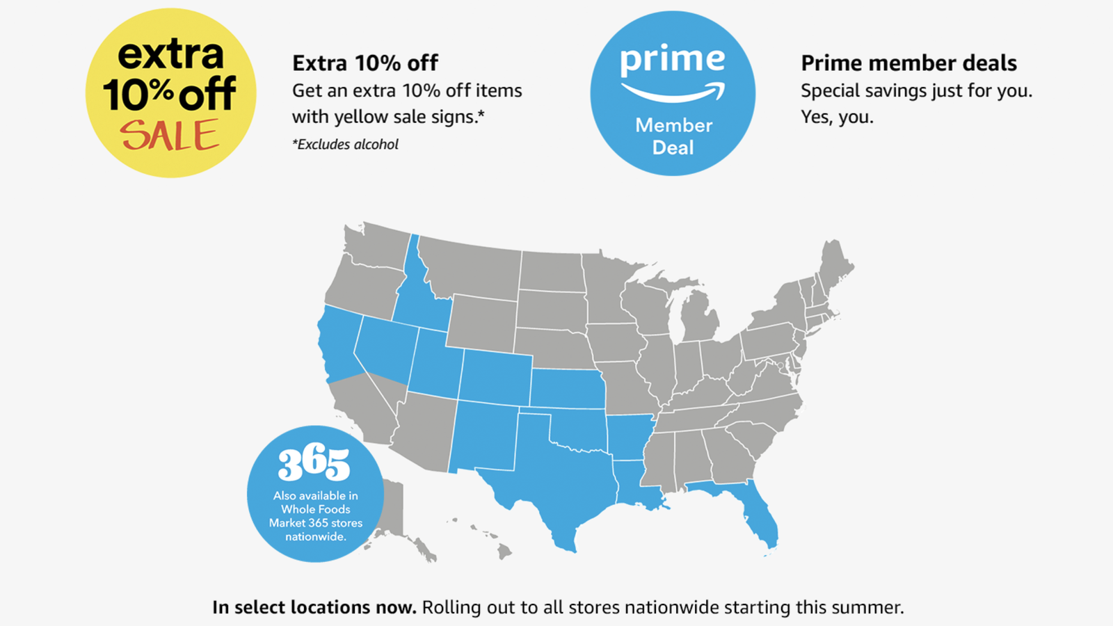 Amazon Prime discounts coming to Whole Foods Market in 12 more states ...