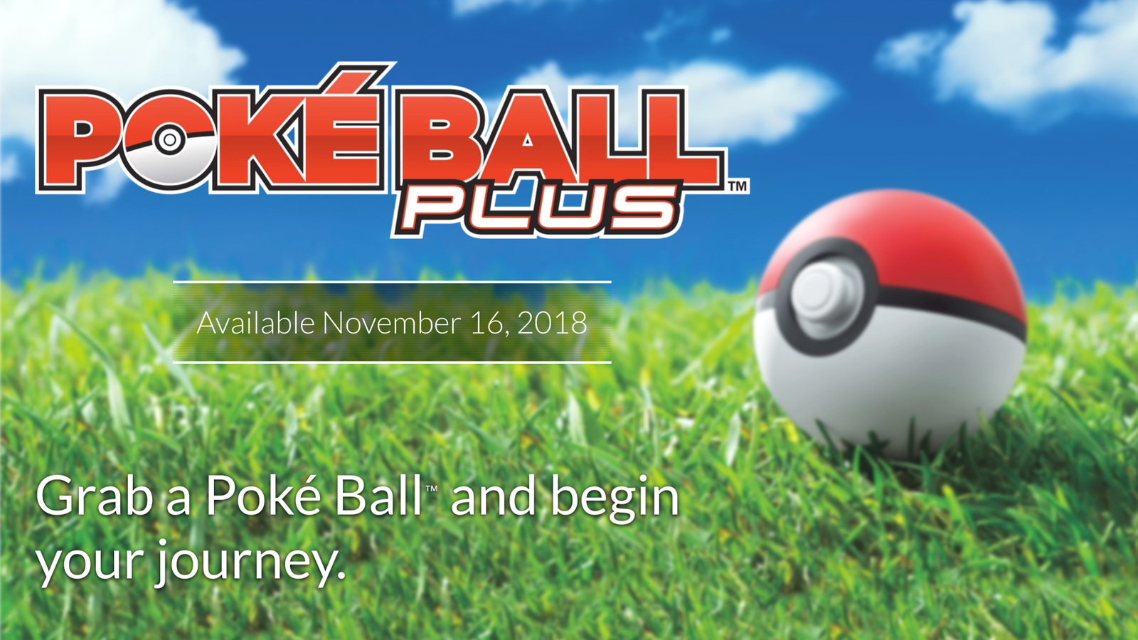 Poké Ball Plus accessory announced for Pokémon Go and Nintendo Switch