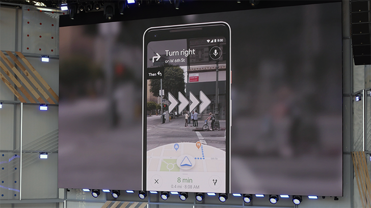 Google Maps teases impressive augmented reality navigation interface ...