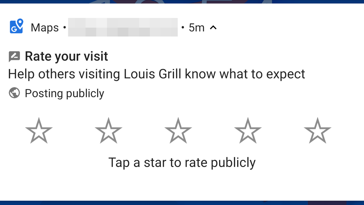 Google Maps now lets you quickly, and mindlessly, rate places from a ...