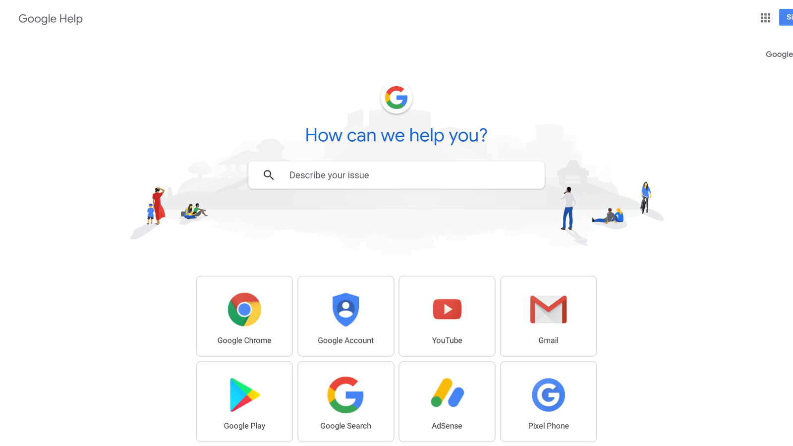 Google redesigns its support pages with a whole lot more white space