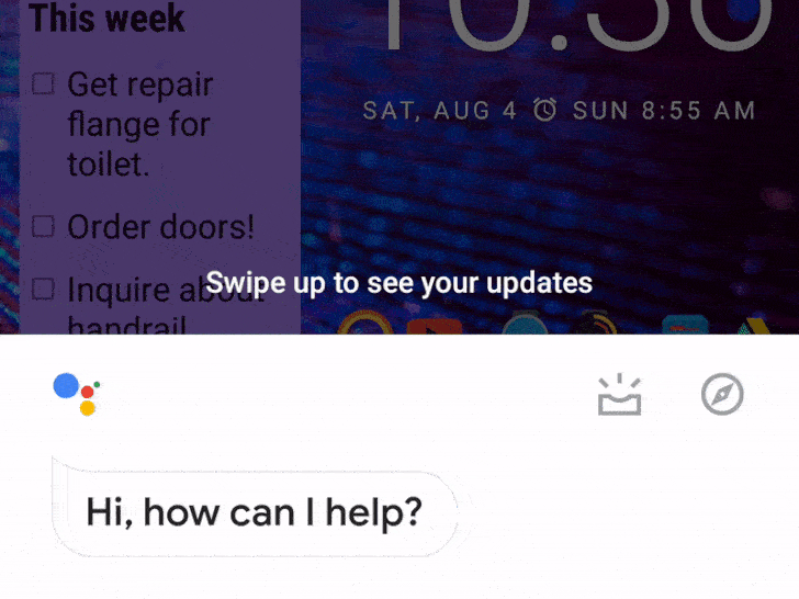 Google Assistant's Now-like visual snapshot is getting gesture ...