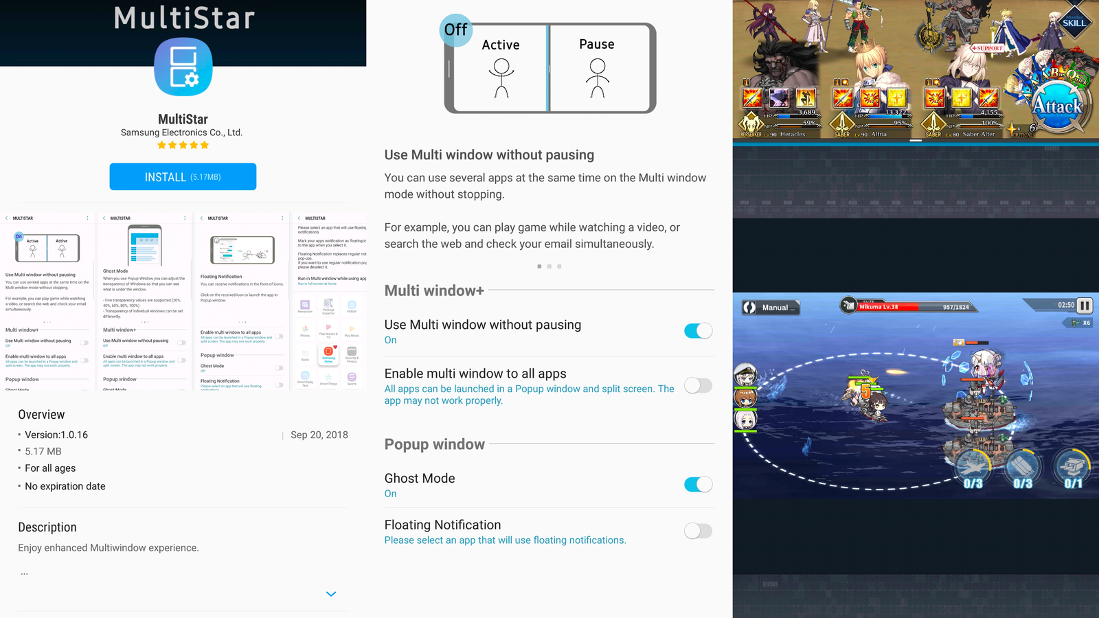 Samsung Good Lock 2018 gets new MultiStar module for improved split-screen multitasking [APK ...
