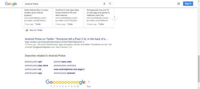 Google Search desktop UI showing refreshed Material Design with rounded ...