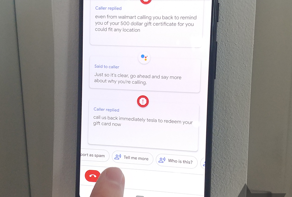 How to get Call Screen to work with your Google Voice number