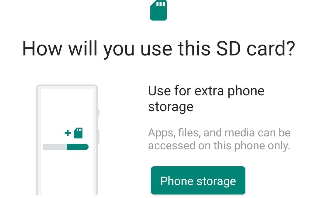 Samsung may add adoptable storage in Android Pie