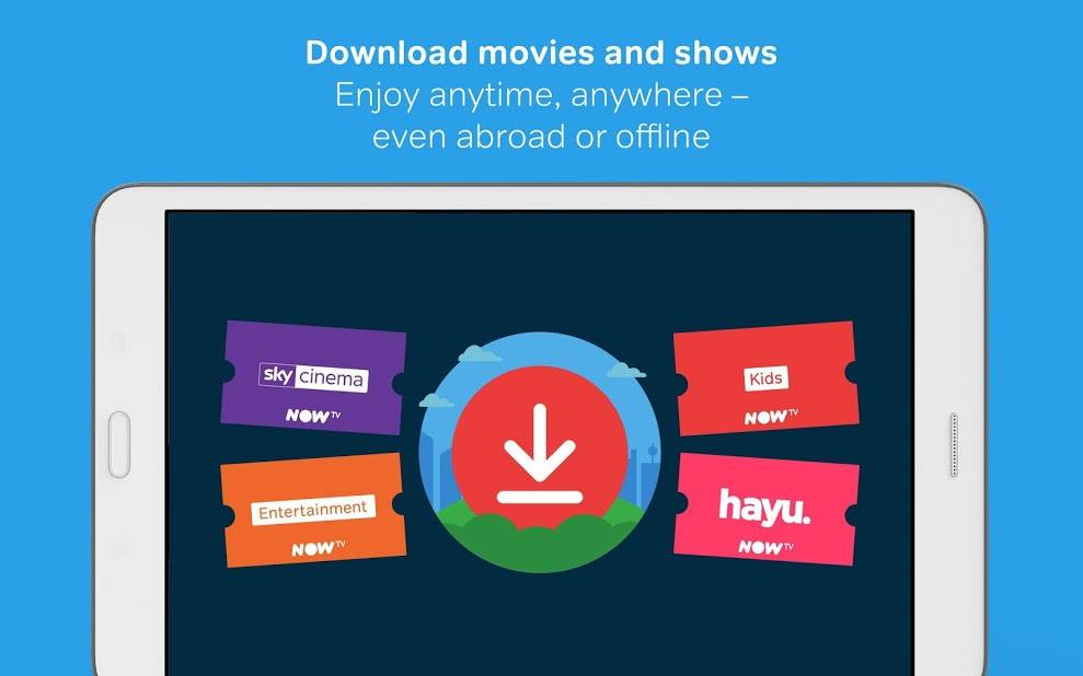 Sky's Now TV app for Android introduces offline viewing