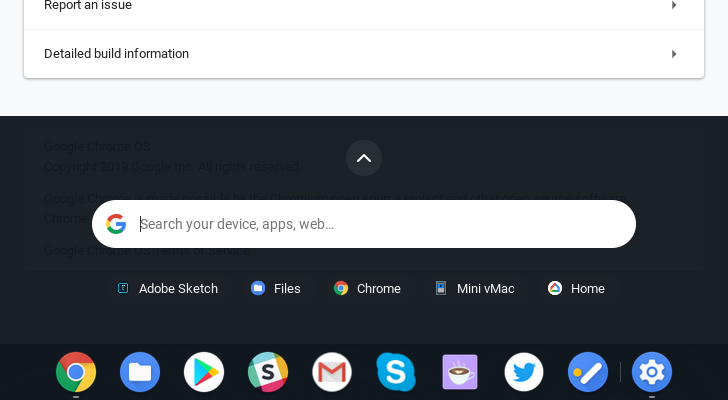 Chrome OS may allow Linux software to be installed from the launcher