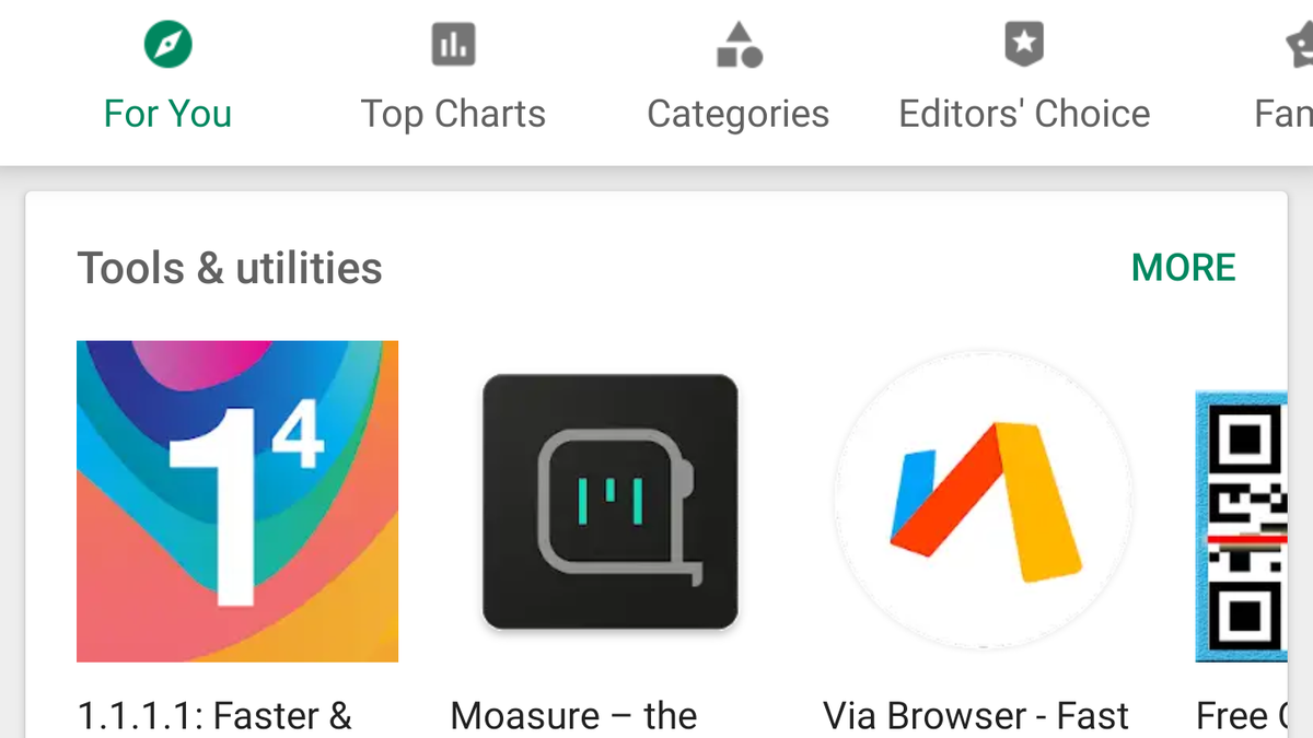 Play Store tests show inverted Games and Apps tabs, no overflow button ...