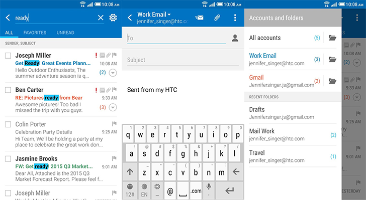 [Update: And it's back] HTC's mail app vanishes from Google Play Store