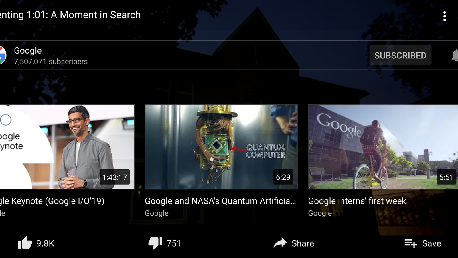 YouTube improves fullscreen playback UI with quick access to video and ...