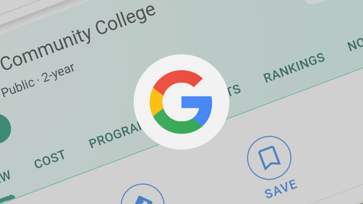 Google's college search tools now help you pick a 2-year degree or program