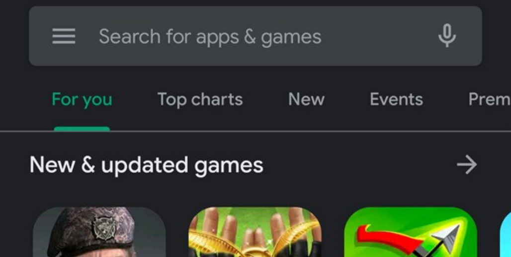 [Update: Rolling out again] The Play Store is finally getting a dark theme