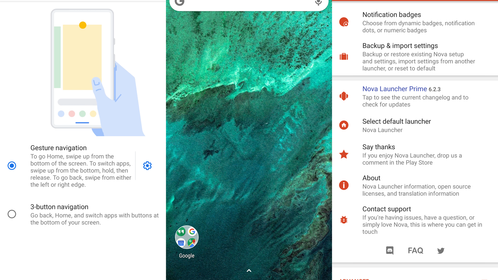 Android 10 now supports gesture navigation with third-party launchers ...