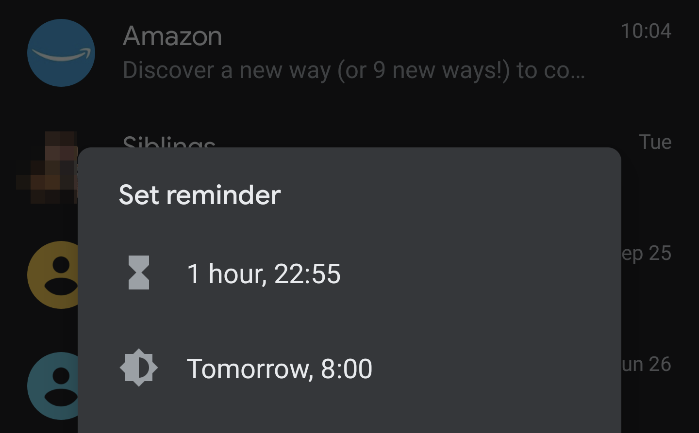 Google Messages 5.2 lets you set chat reminders