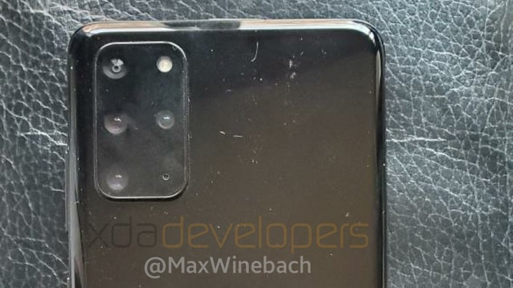 First photos of the Galaxy S20+ leak, confirming design, name, and ...