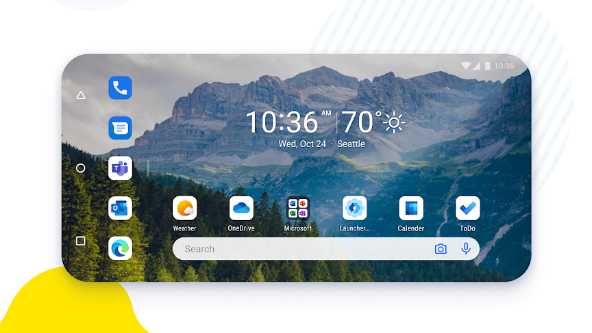 Microsoft Launcher Preview 6.0 adds landscape and improves dark mode