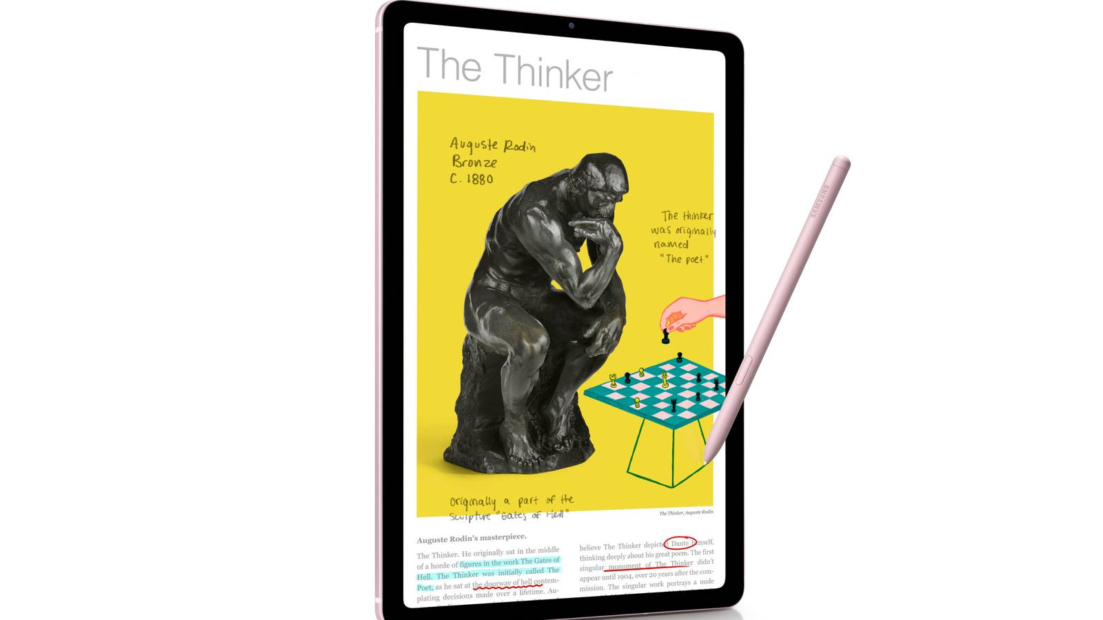 The new Samsung Galaxy Tab S6 Lite is a mid-range tablet with an S Pen
