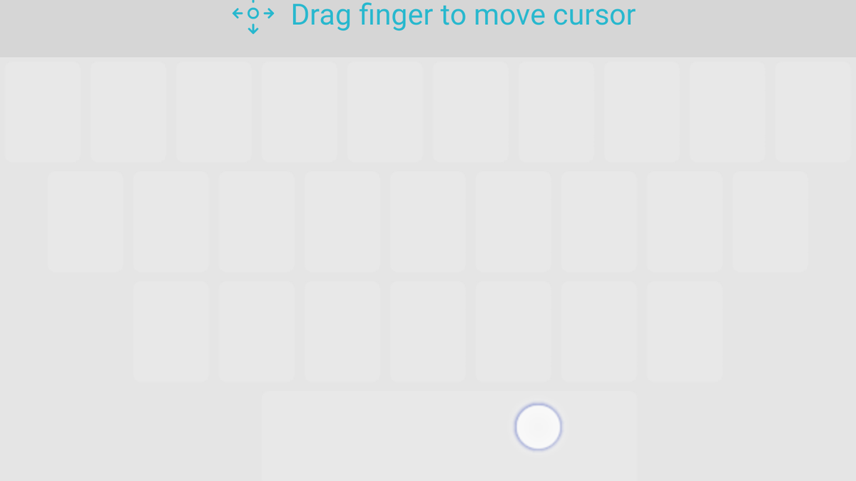 SwiftKey's Gboard-style spacebar-driven cursor control is official