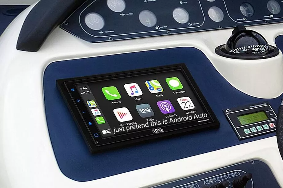 The first Android Auto head unit for boats is here, and it's only $290