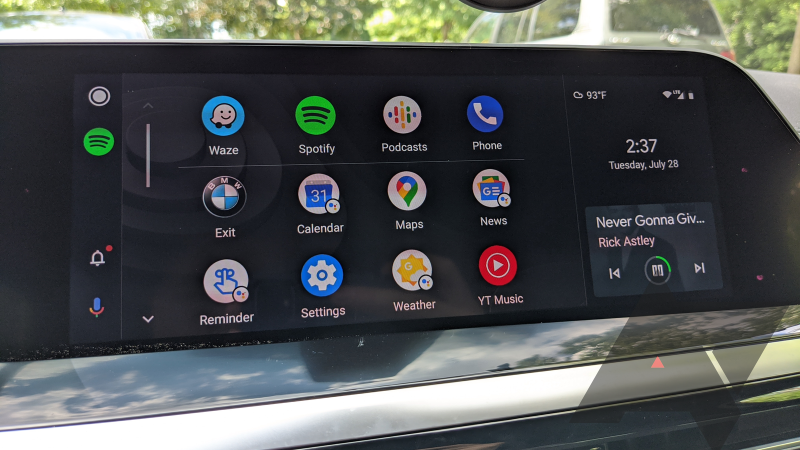 BMW is finally rolling out the Android Auto update over the air