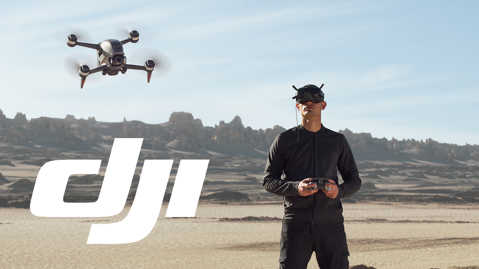 DJI announces its first hybrid FPV drone and a brand new motion controller
