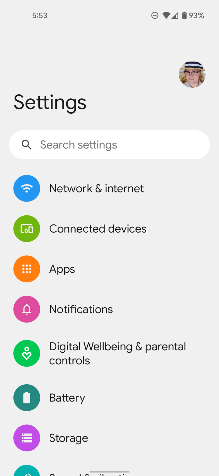 Android 12's settings redesign is prettier but less useful