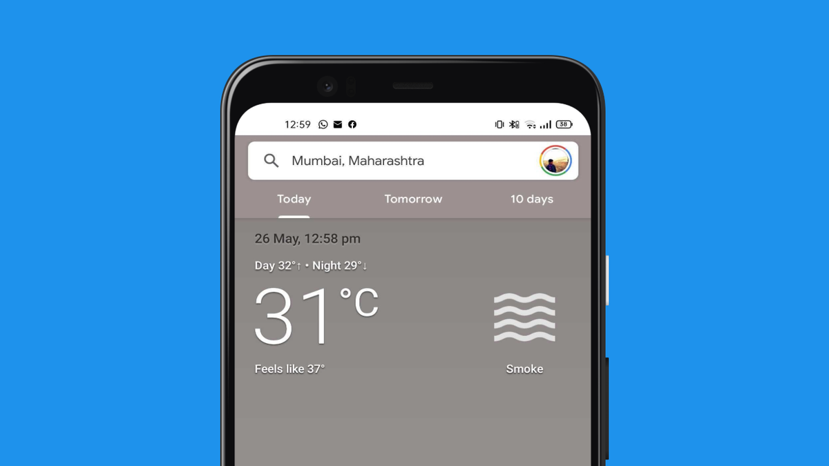 Google Weather is experimenting with a redesign