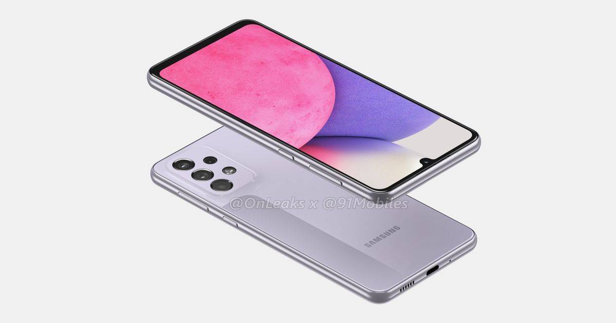 Samsung Galaxy A33 5G renders show another mid-ranger dropping its ...