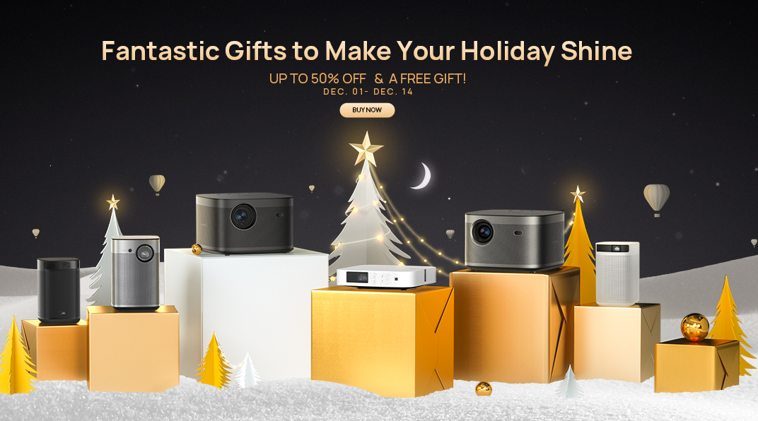 Get the movie fanatic in your life a premium Android TV projector from ...