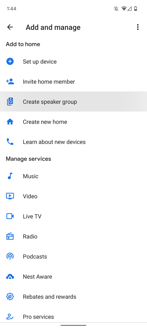 How to configure and use Google Home or Nest speaker groups