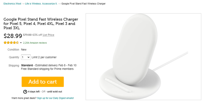Google's original Pixel Stand is a steal right now at just $29