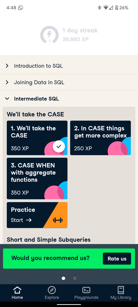 The top coding apps to learn SQL, Python, and more on the go