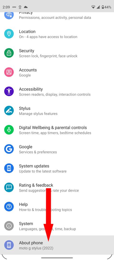 How to check for software updates on your Motorola phone