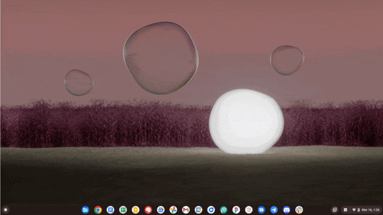 chrome background gif