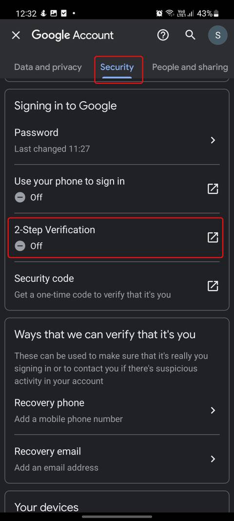 How to set up a new Google account on Android