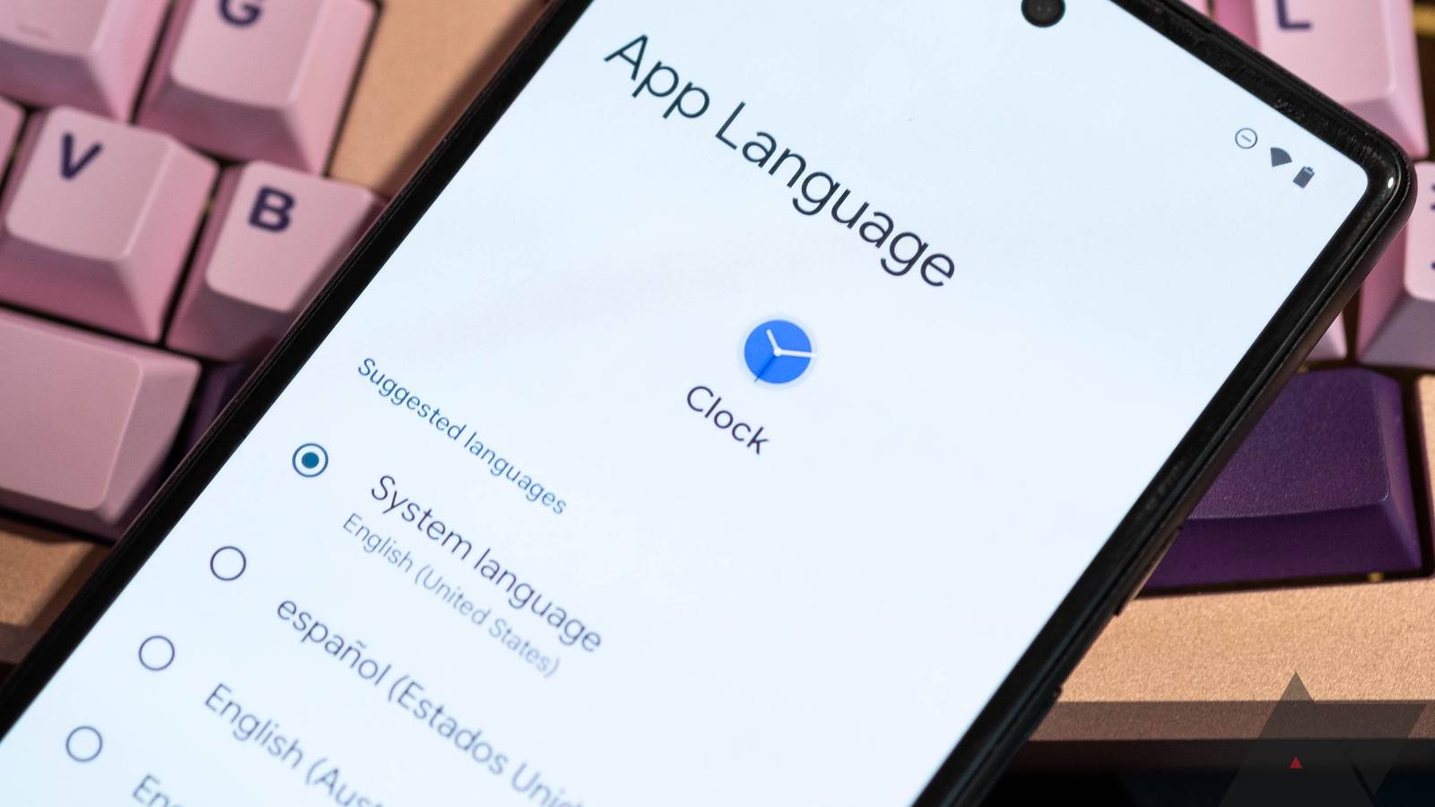 Per-app language settings are missing in Android 13 Beta 1
