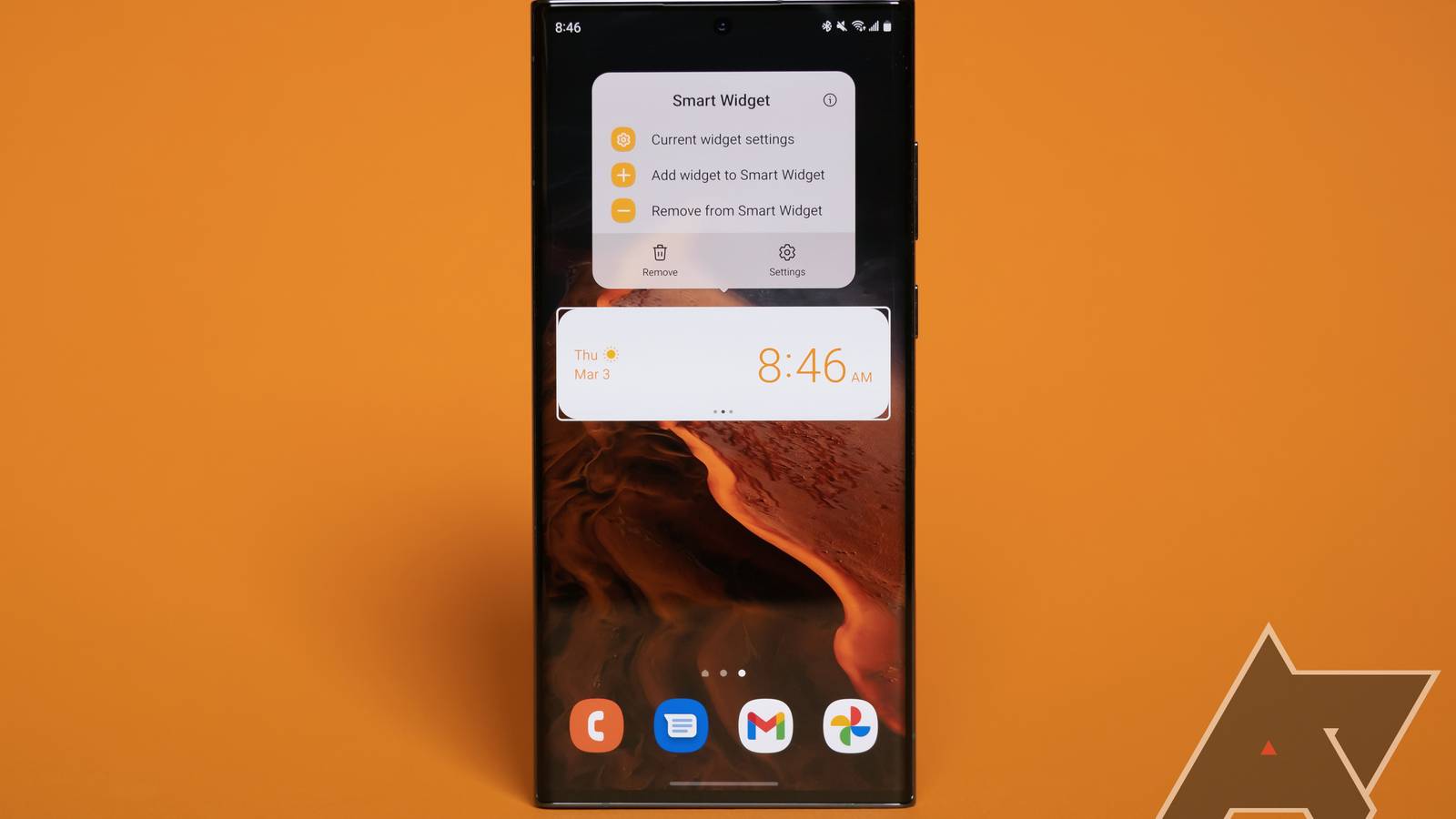 How to use Samsung's Smart Widgets on your One UI 4.1 phone