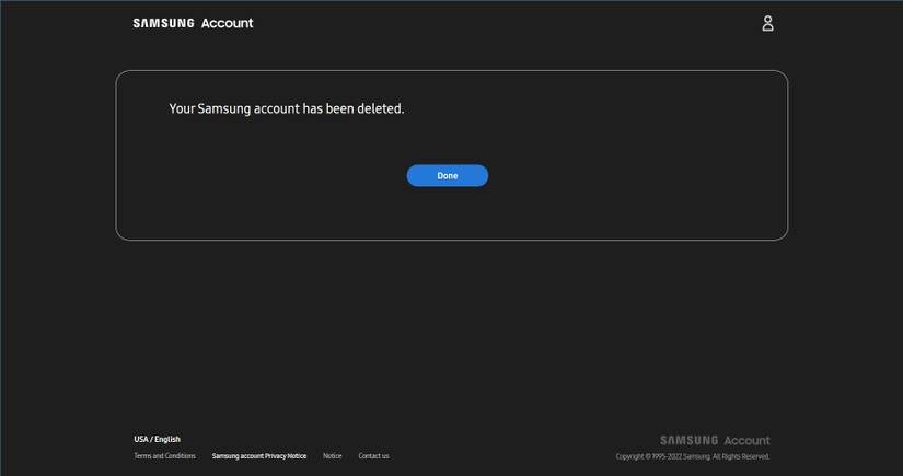 How to delete your Samsung account