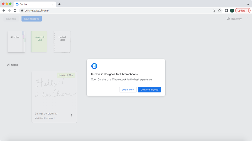 How to use Google Cursive, the Microsoft OneNote alternative