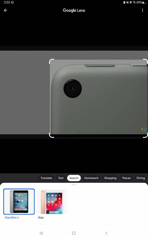 Google finally makes Lens work better on tablets