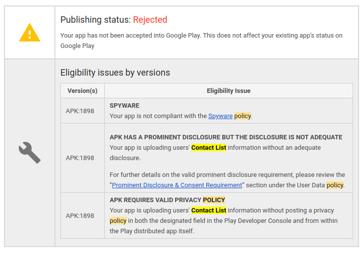 Google’s automated Play Store policy enforcement just killed a popular ...