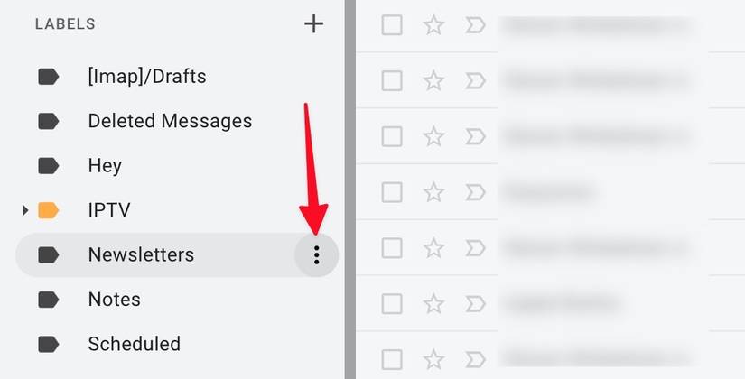 How to create labels in Gmail