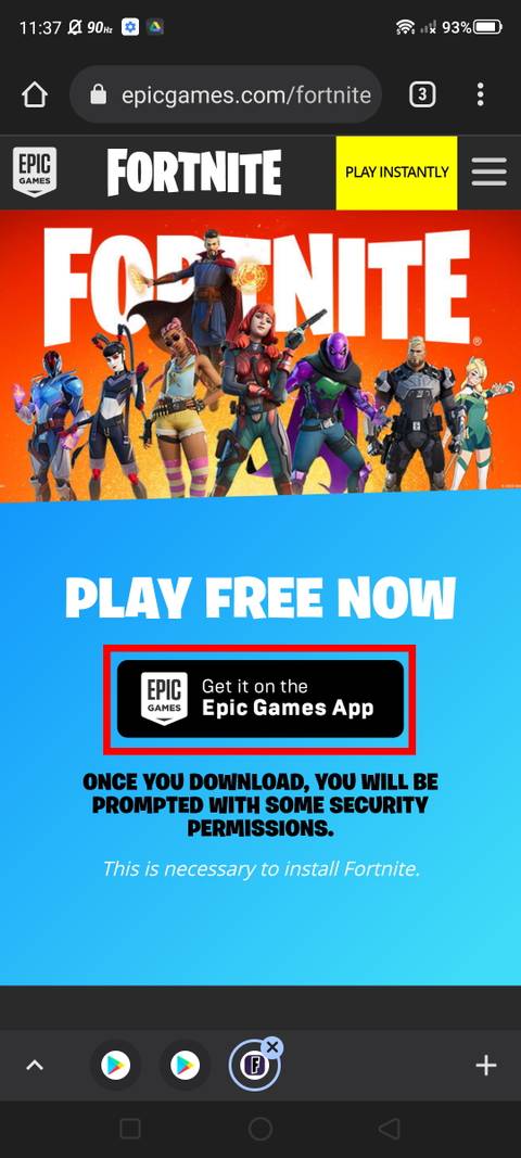 How to install Fortnite