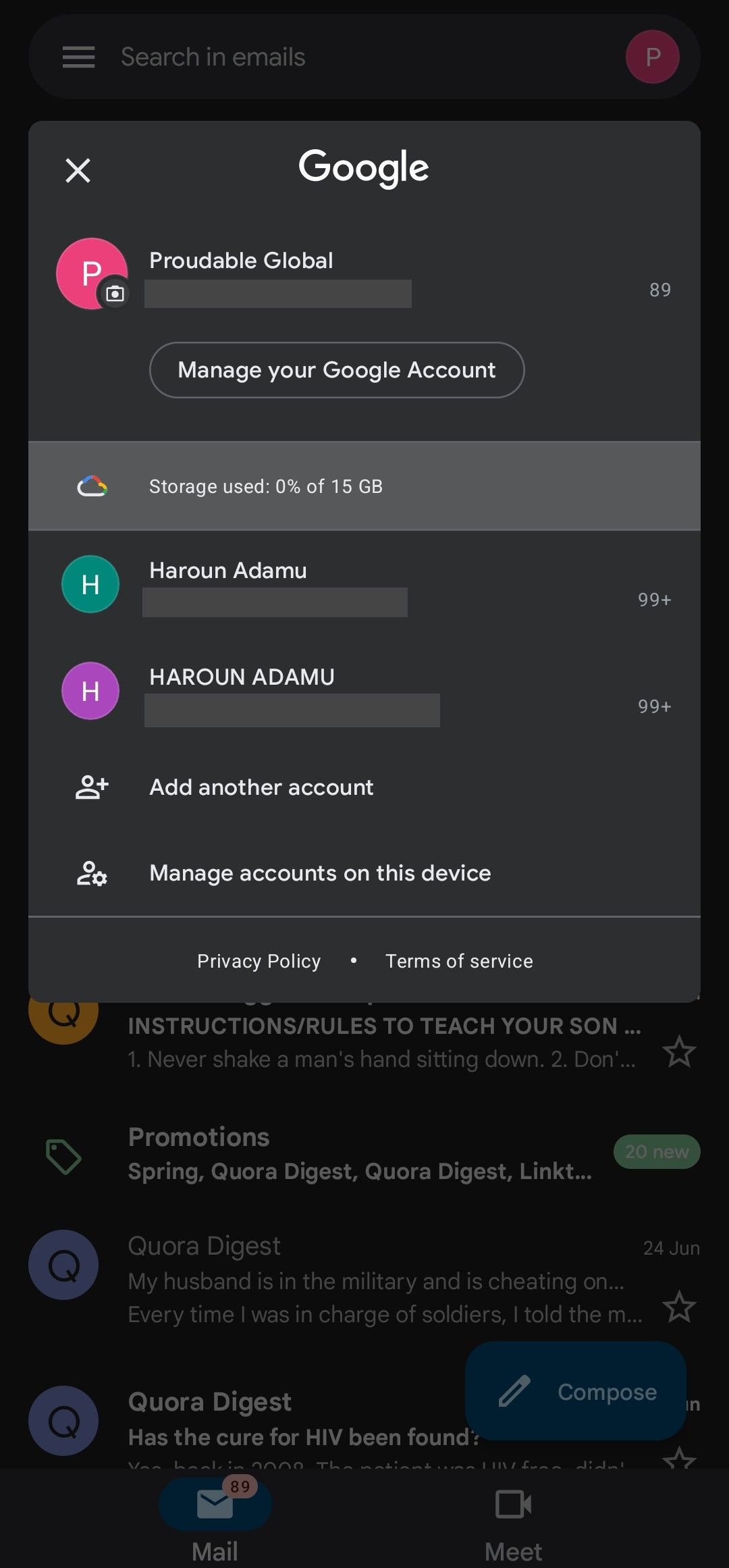 You can now manage your Google storage straight from Gmail