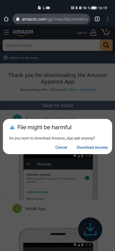 How to purchase digital content in Amazon apps on Android