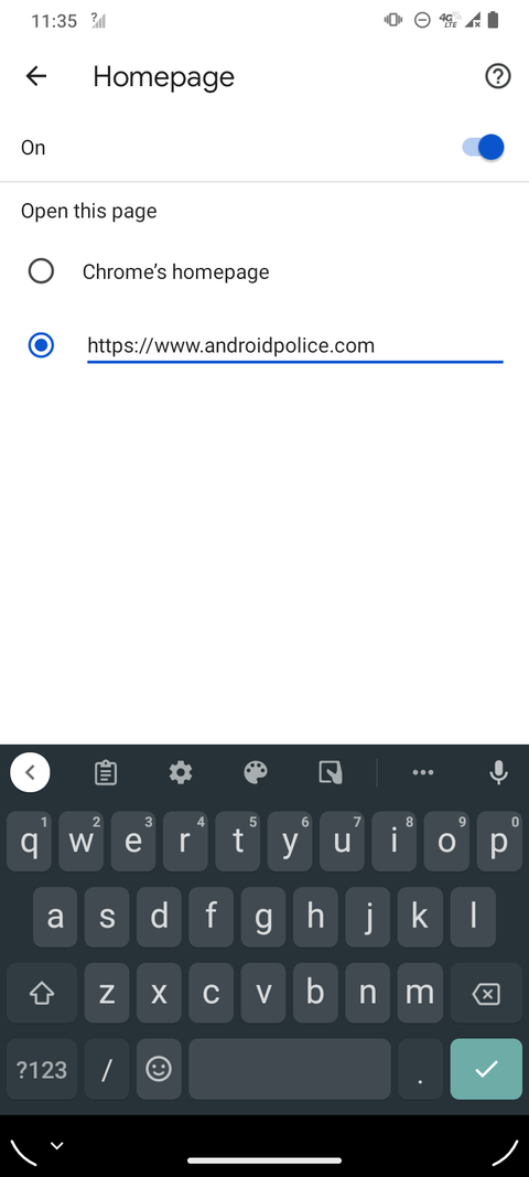 Google Chrome: How to change your homepage