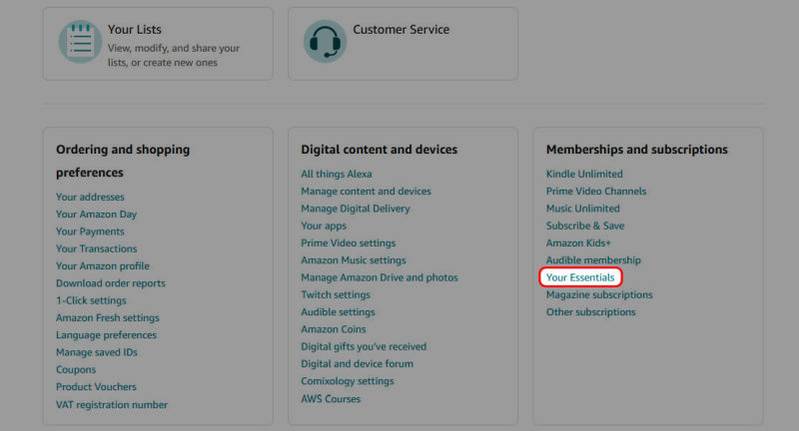 How to quickly reorder items on Amazon