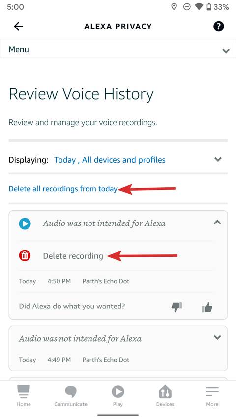 How to manage your Amazon Echo device from the Alexa app